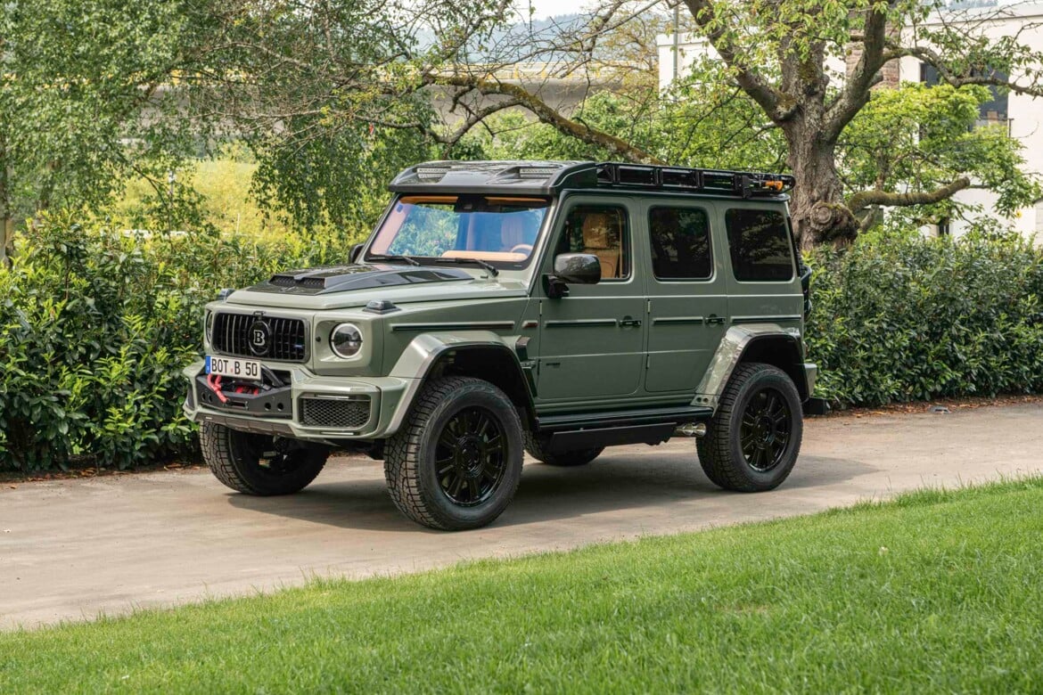 BRABUS 800 4x4² Stealth Green - Supercars - Cars | BRABUS