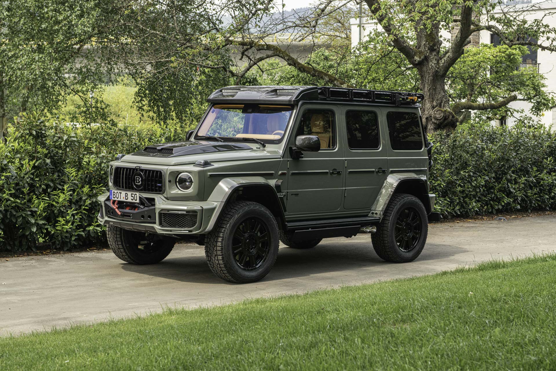 BRABUS 800 4x4² Stealth Green - Based on Mercedes-AMG G 63 4x4² ...