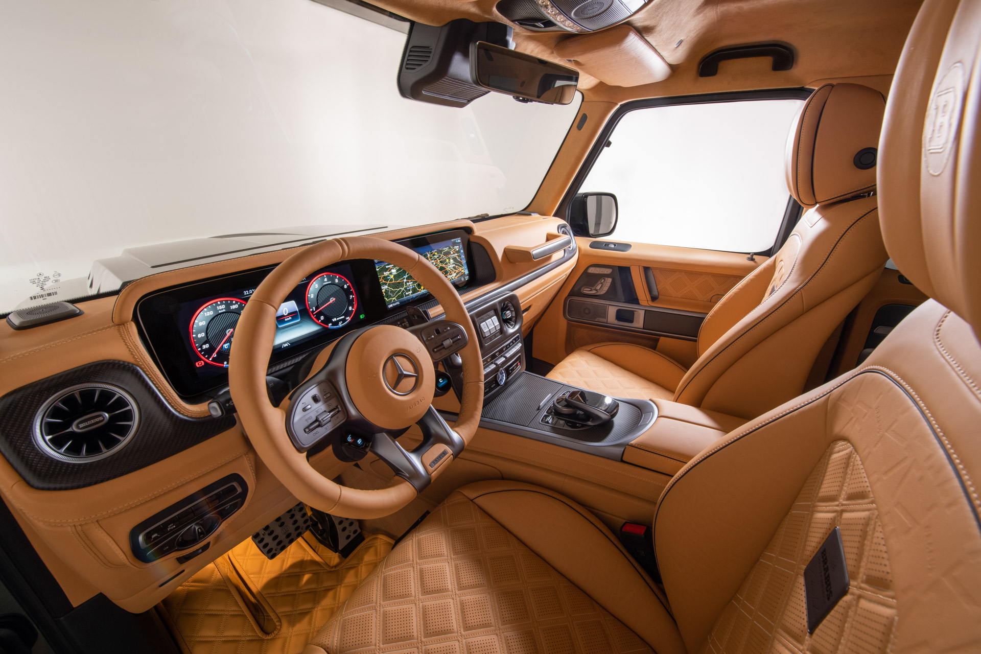 BRABUS 800 4x4² Stealth Green - Based on Mercedes-AMG G 63 4x4² ...