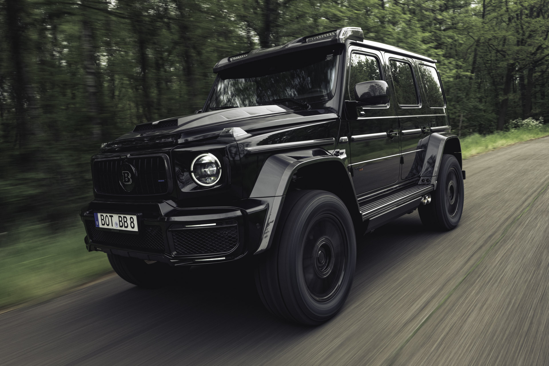 BRABUS 800 4x4² Superblack - Based on Mercedes-AMG G 63 4x4² - Latest ...