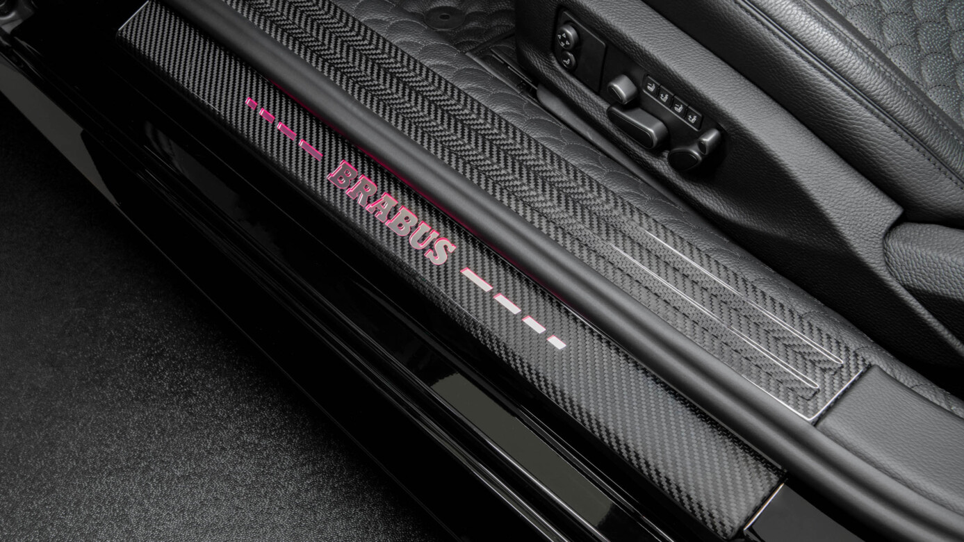 Carbon Scuff Plates BRABUS for Bentley Continental GT Speed