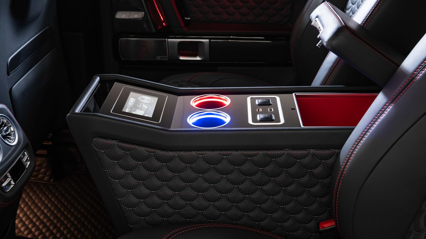 Bucket seat system with middle console Mercedes W 463A G 350 - G 500