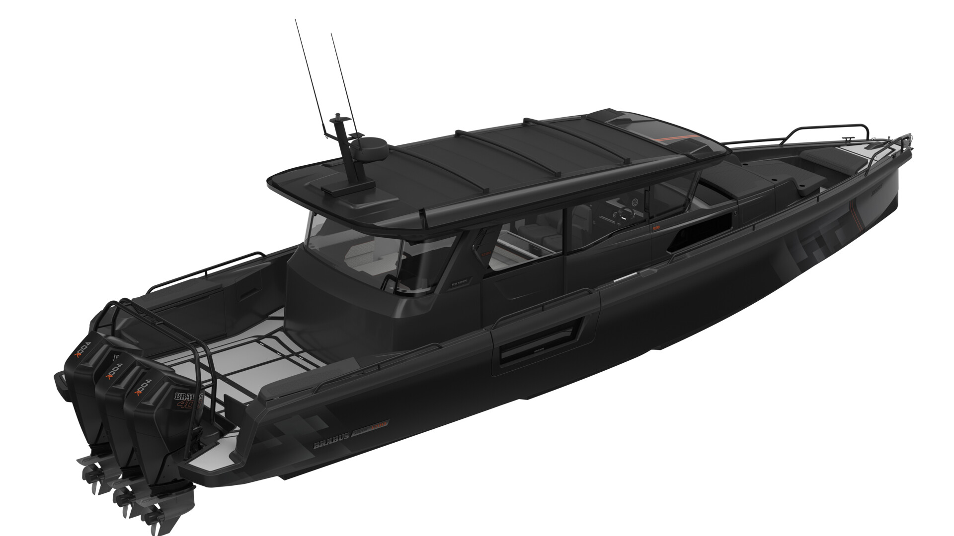 BRABUS Shadow 1200 XC Black OPS Signature Edition - Superboats - Boats ...