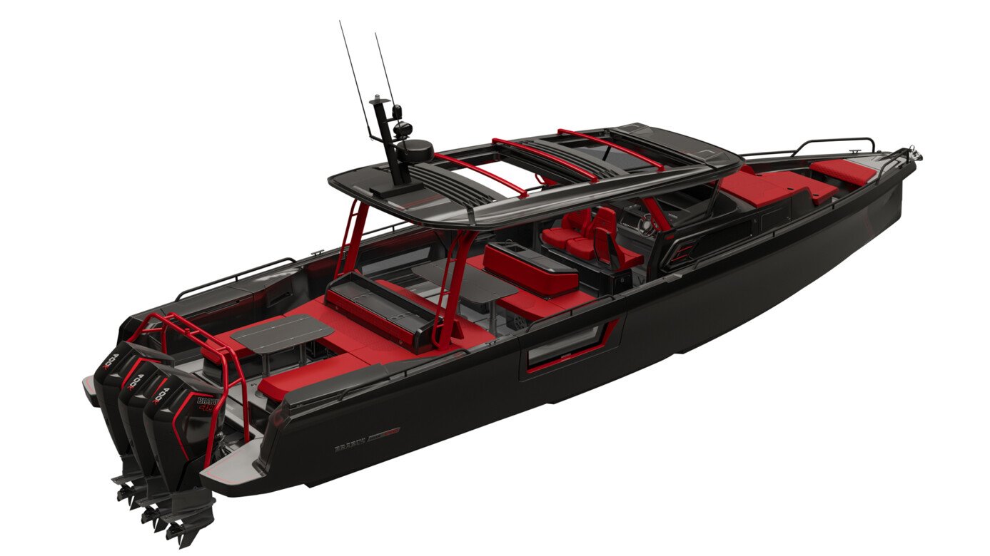 BRABUS Shadow 1200 Cross Top Black Ops Signature Edition - Superboats ...