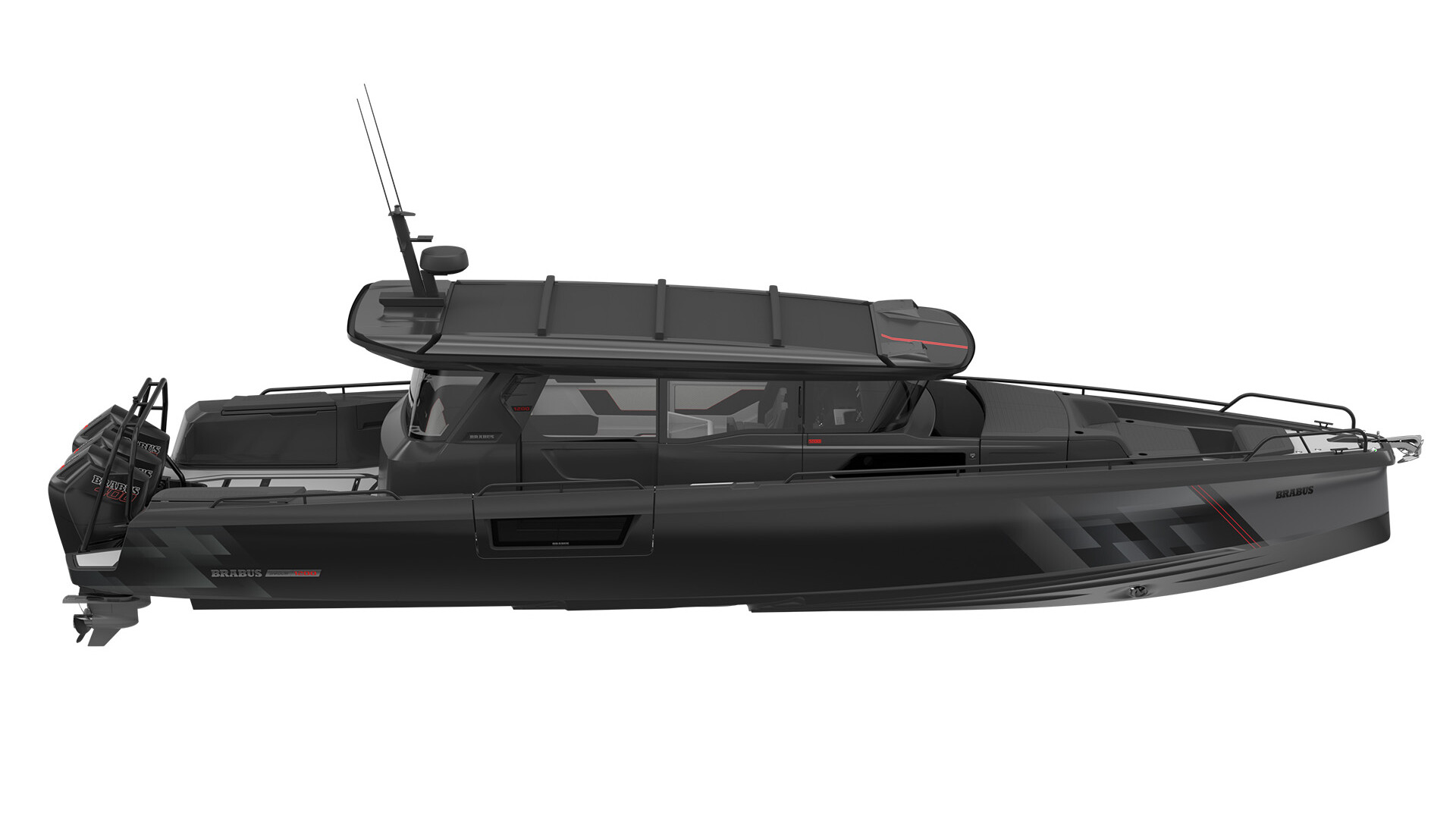 BRABUS Shadow 1200 XC Black OPS Signature Edition - Superboats - Boats ...