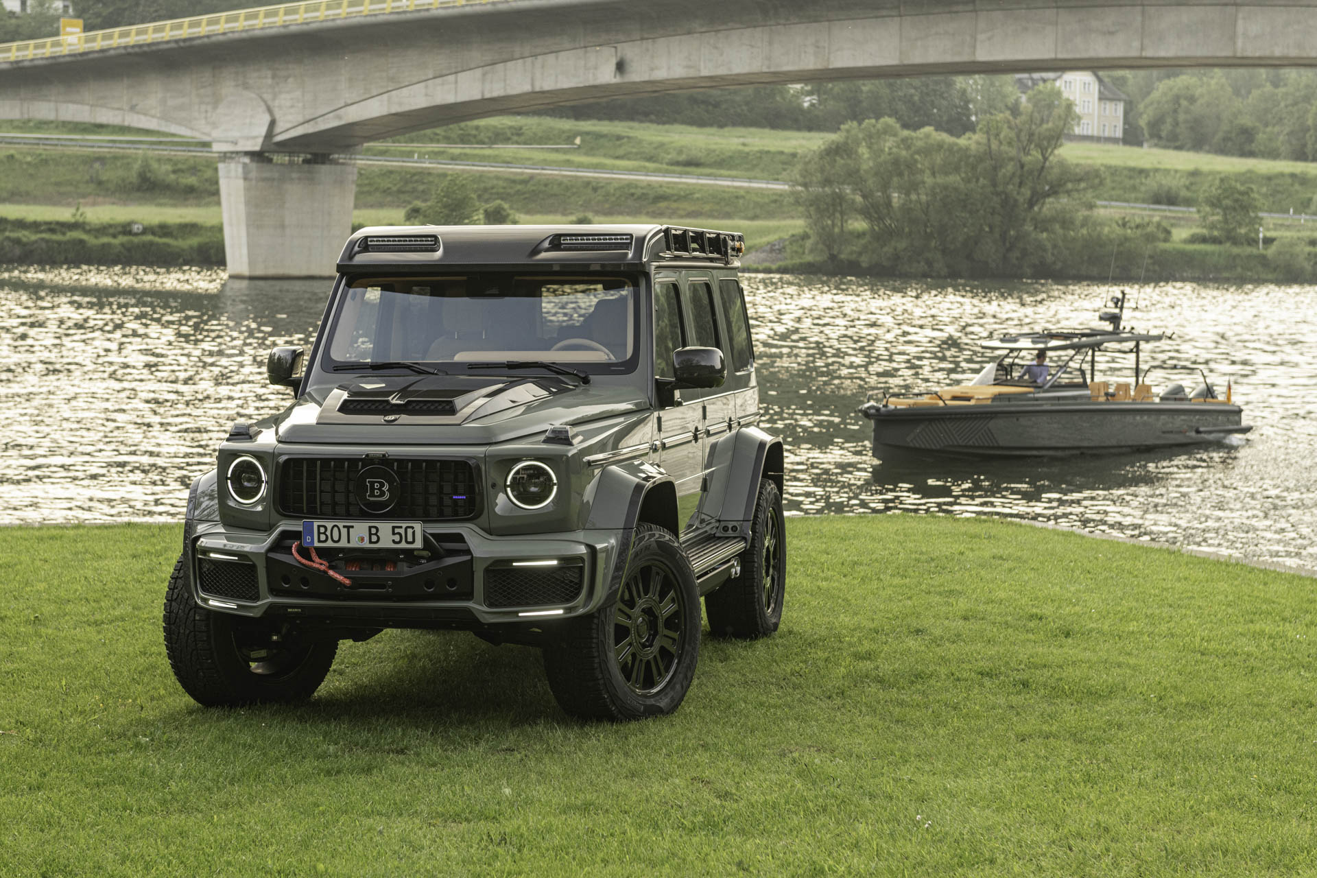 BRABUS 800 4x4² Stealth Green - Based on Mercedes-AMG G 63 4x4² - News ...