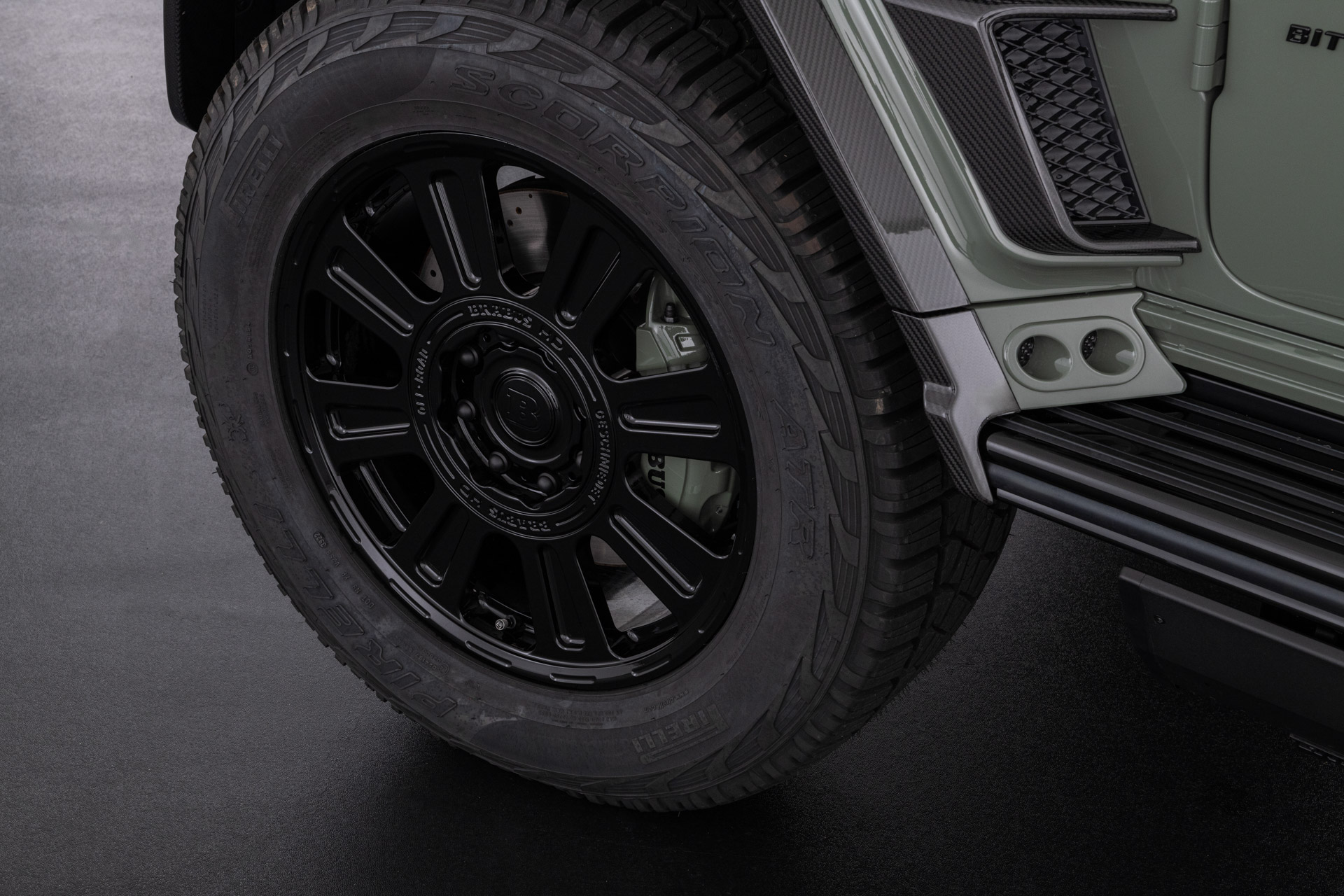 BRABUS 800 4x4² Stealth Green - Supercars - Cars | BRABUS