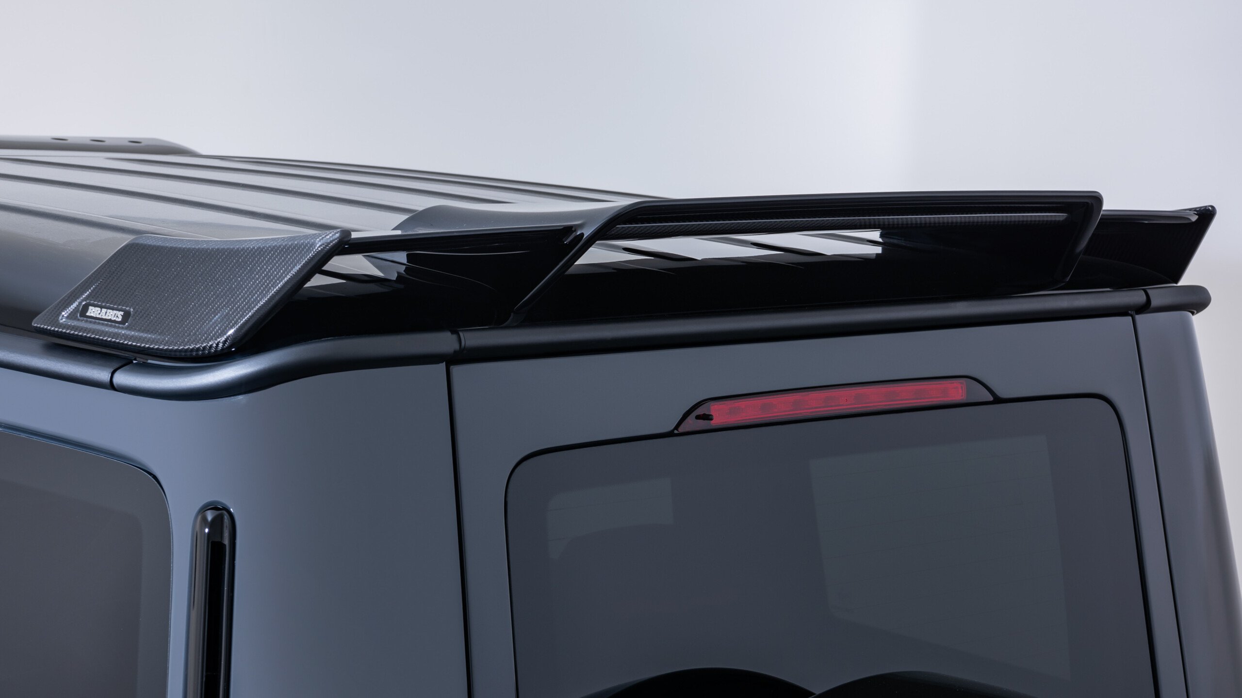 Rear spoiler with carbon inserts Mercedes W 463A AMG G 63