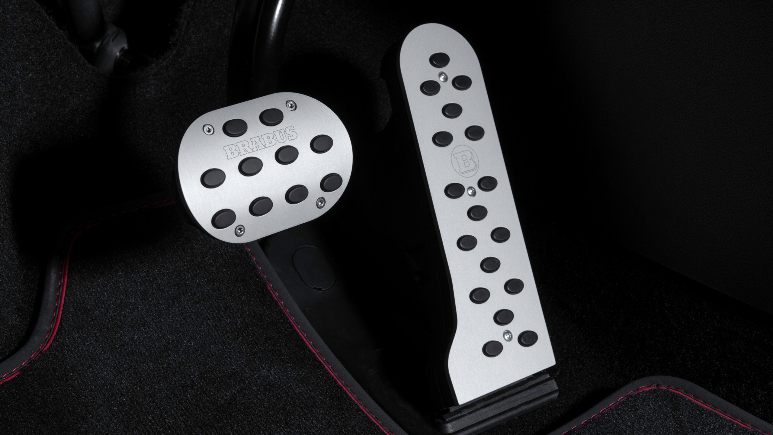 Aluminium pedal pads smart #1 BRABUS