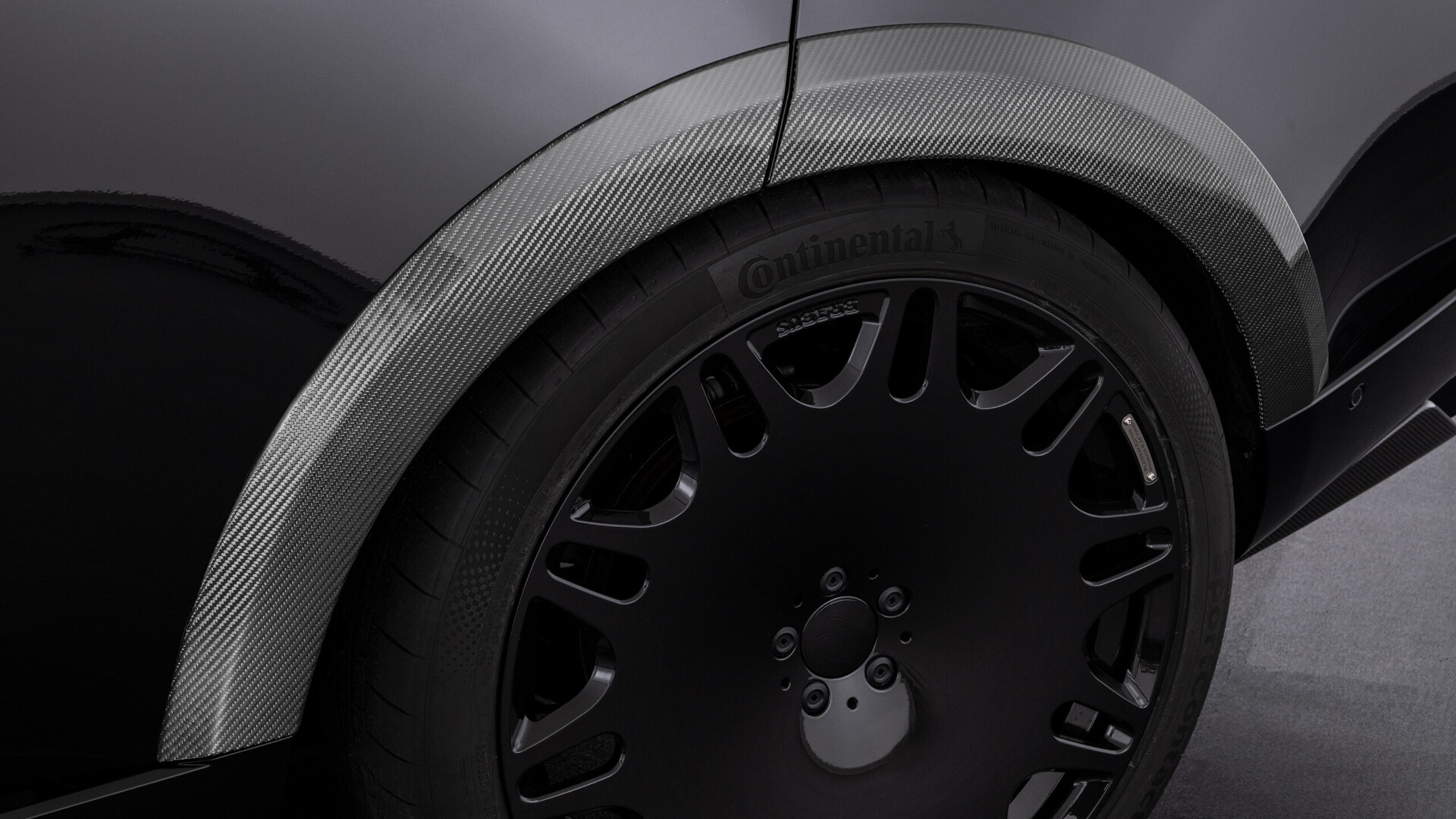 Carbon fender add-on parts BRABUS for Range Rover