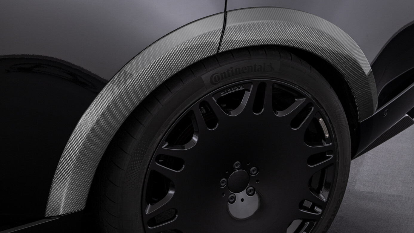 Carbon fender add-on parts BRABUS for Range Rover